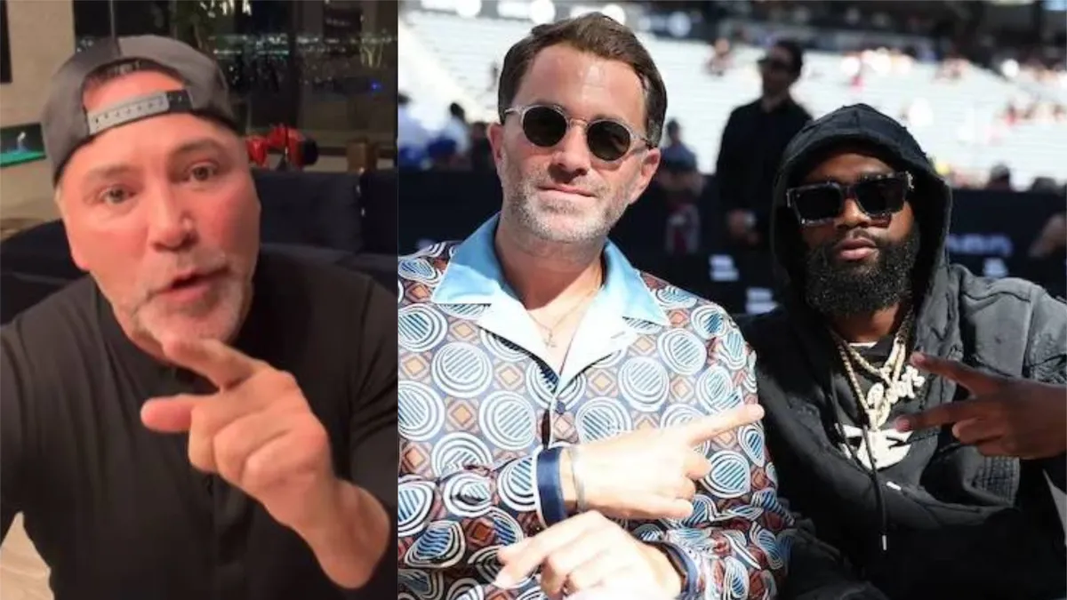 Óscar de la Hoya critica a Hearn por insistir en Vergil-Ennis: "Estás ...